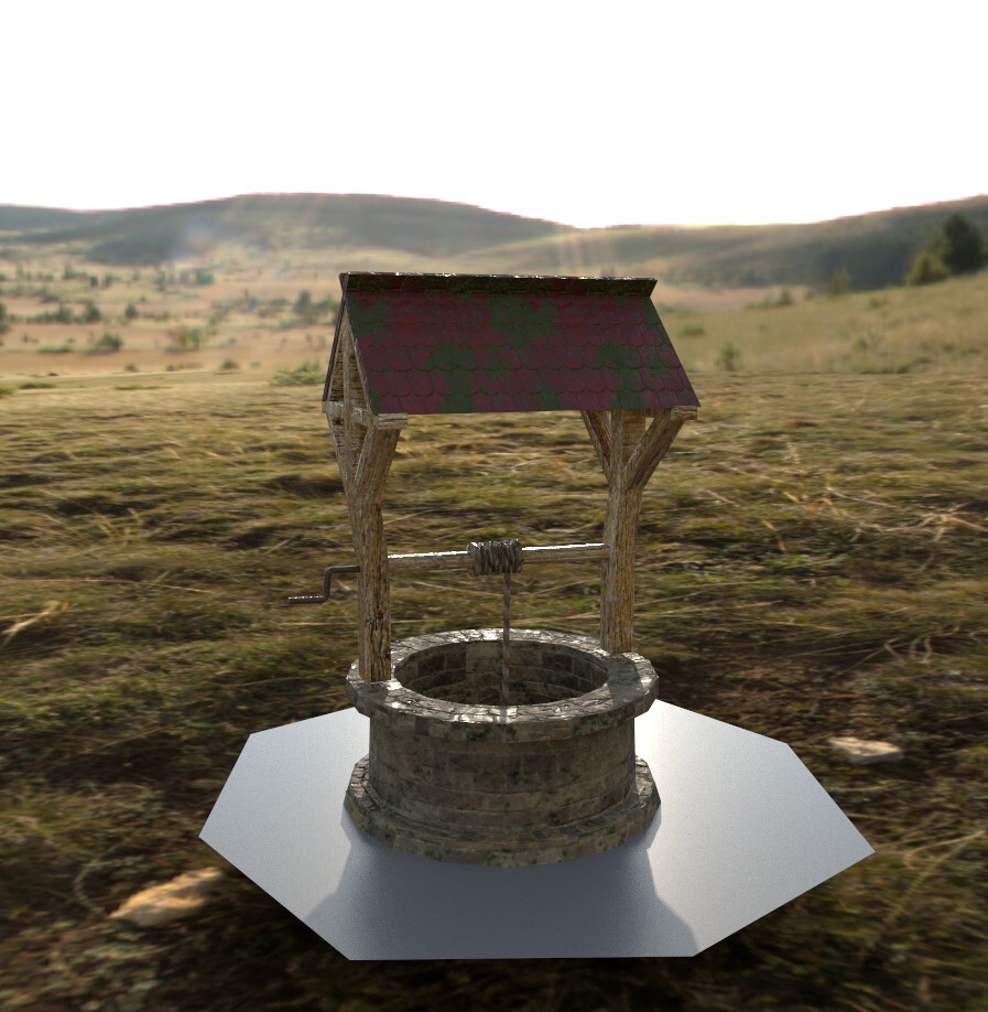 ArtStation - Well Low poly