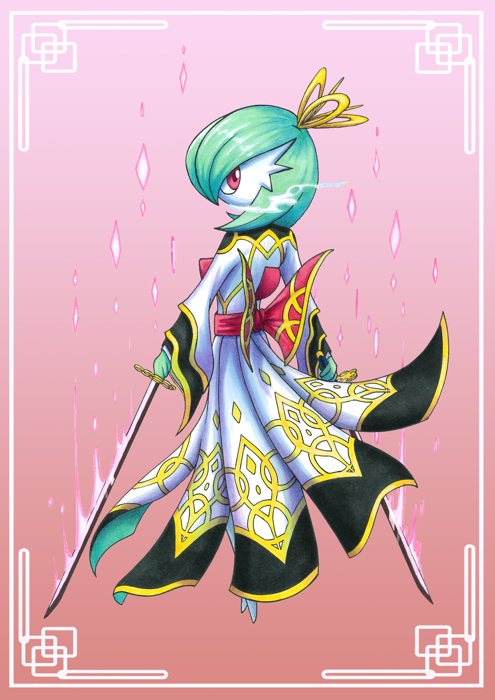 ArtStation - Demon Slayer Gardevoir - PokeSlayers