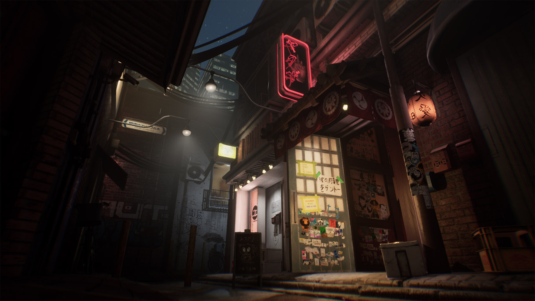 ArtStation - Golden Gai Project