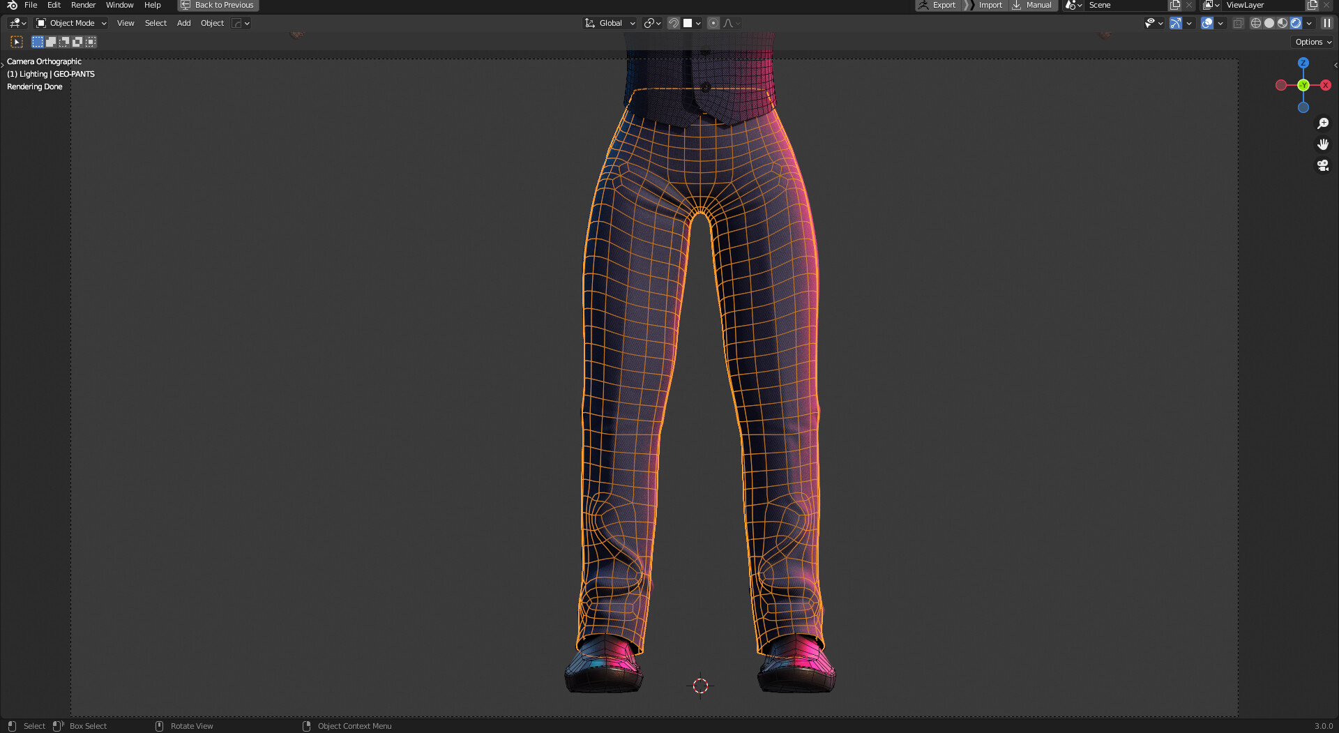 Phong Ly - Rabbit Boss - 3D Modeling - Blender