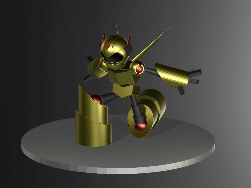 ArtStation - Gold Guardian