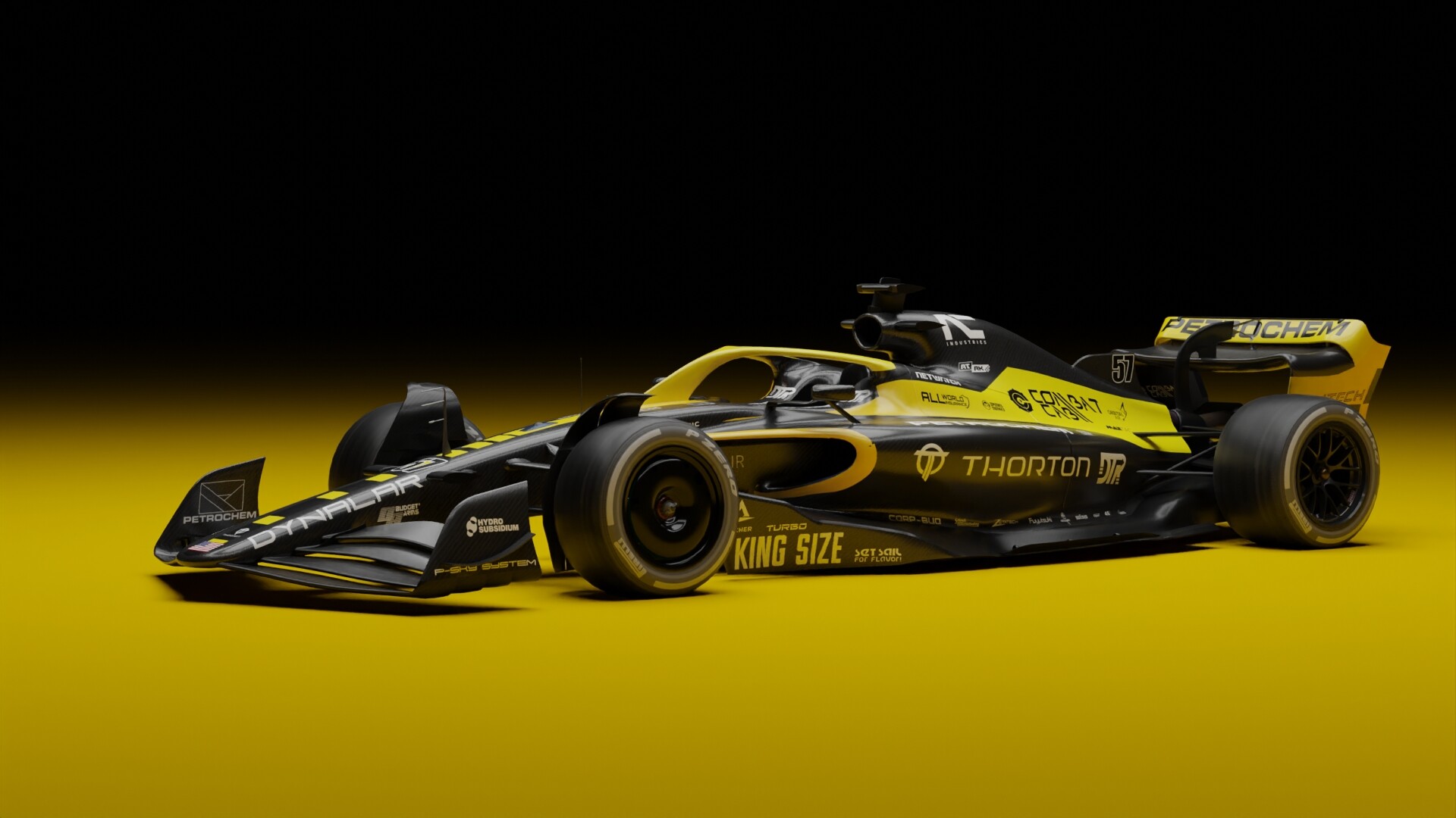 ArtStation - Combat Cab Thorton F1 Team