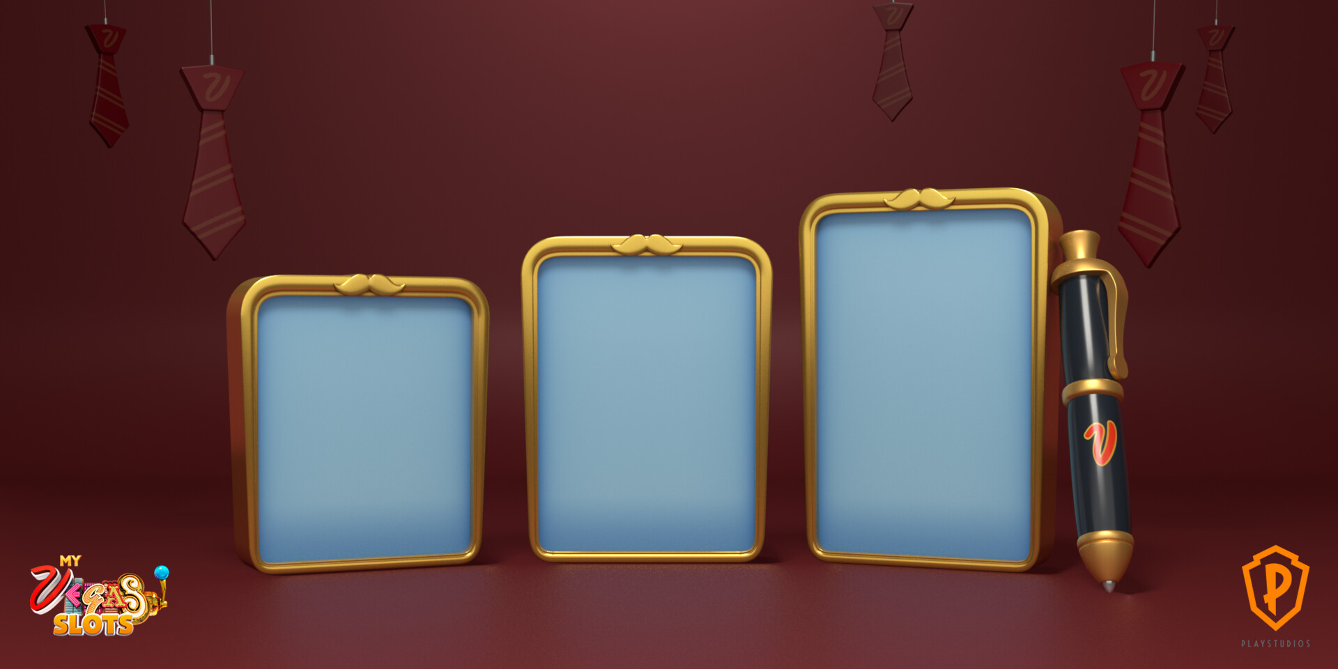 ArtStation - Backgrounds for myVEGAS Slots liveops