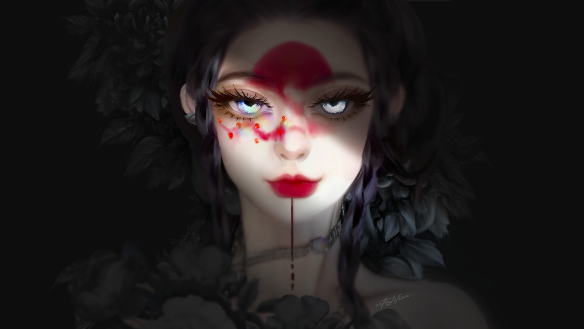 ArtStation - Red Moon