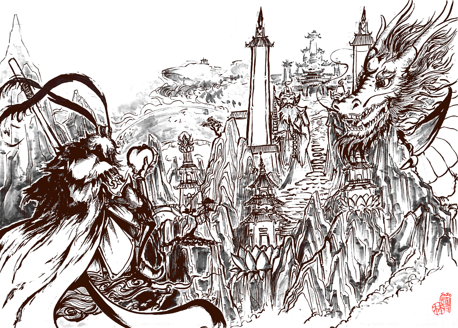 ArtStation - Celestial Guardian