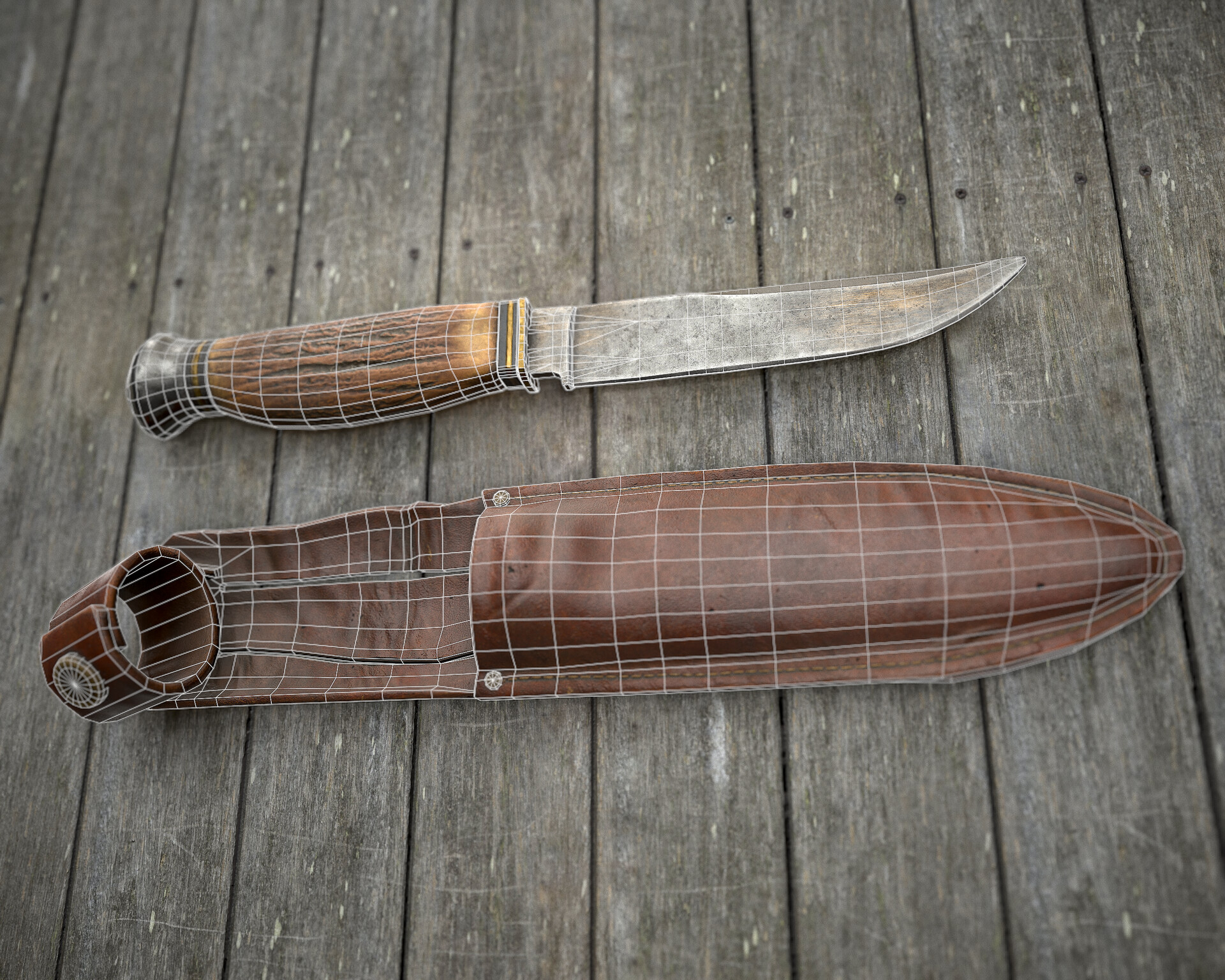 Nainesh magar - German Hunting Knife And Scabbard