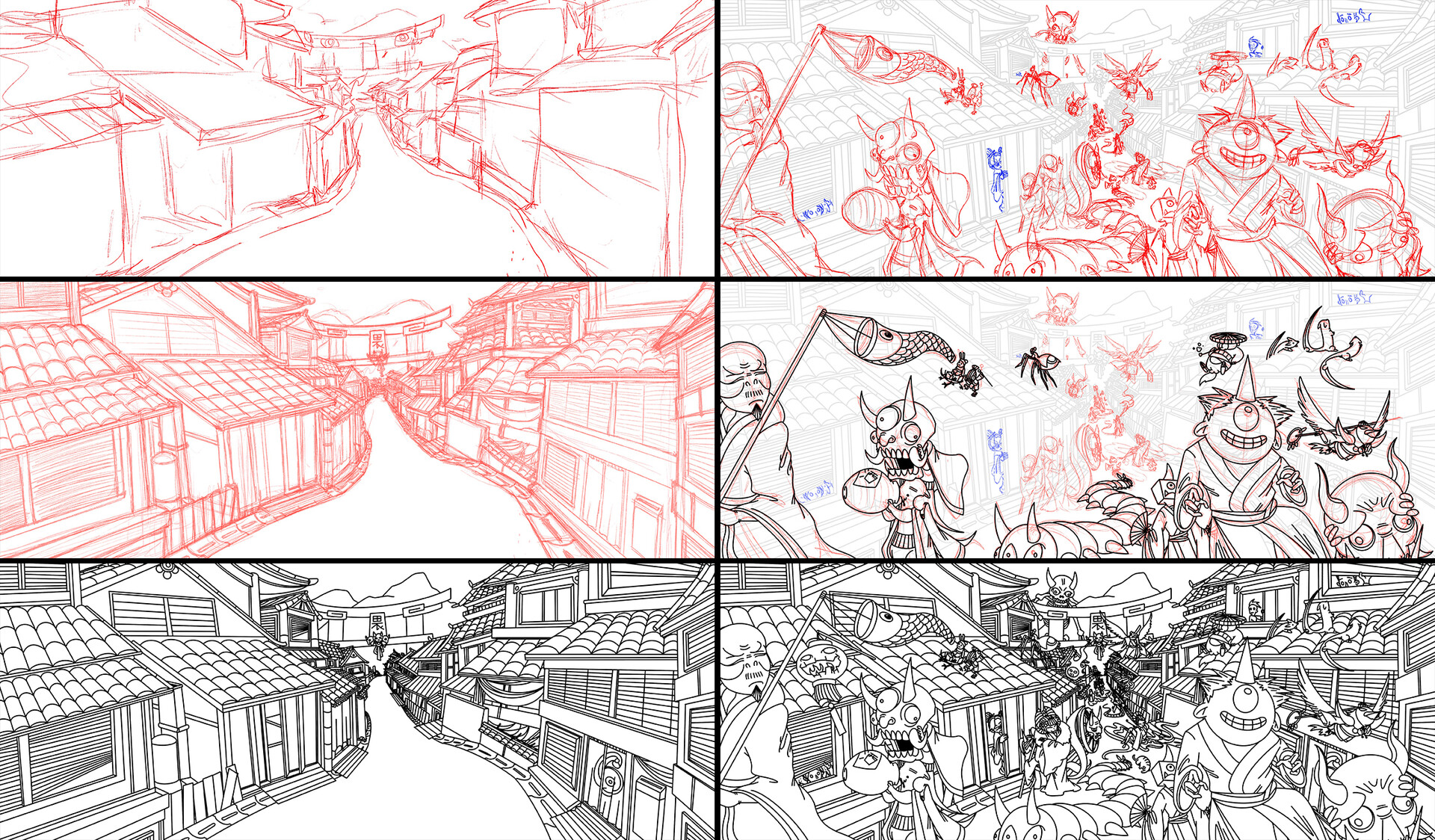 ArtStation - Three Panel Pan