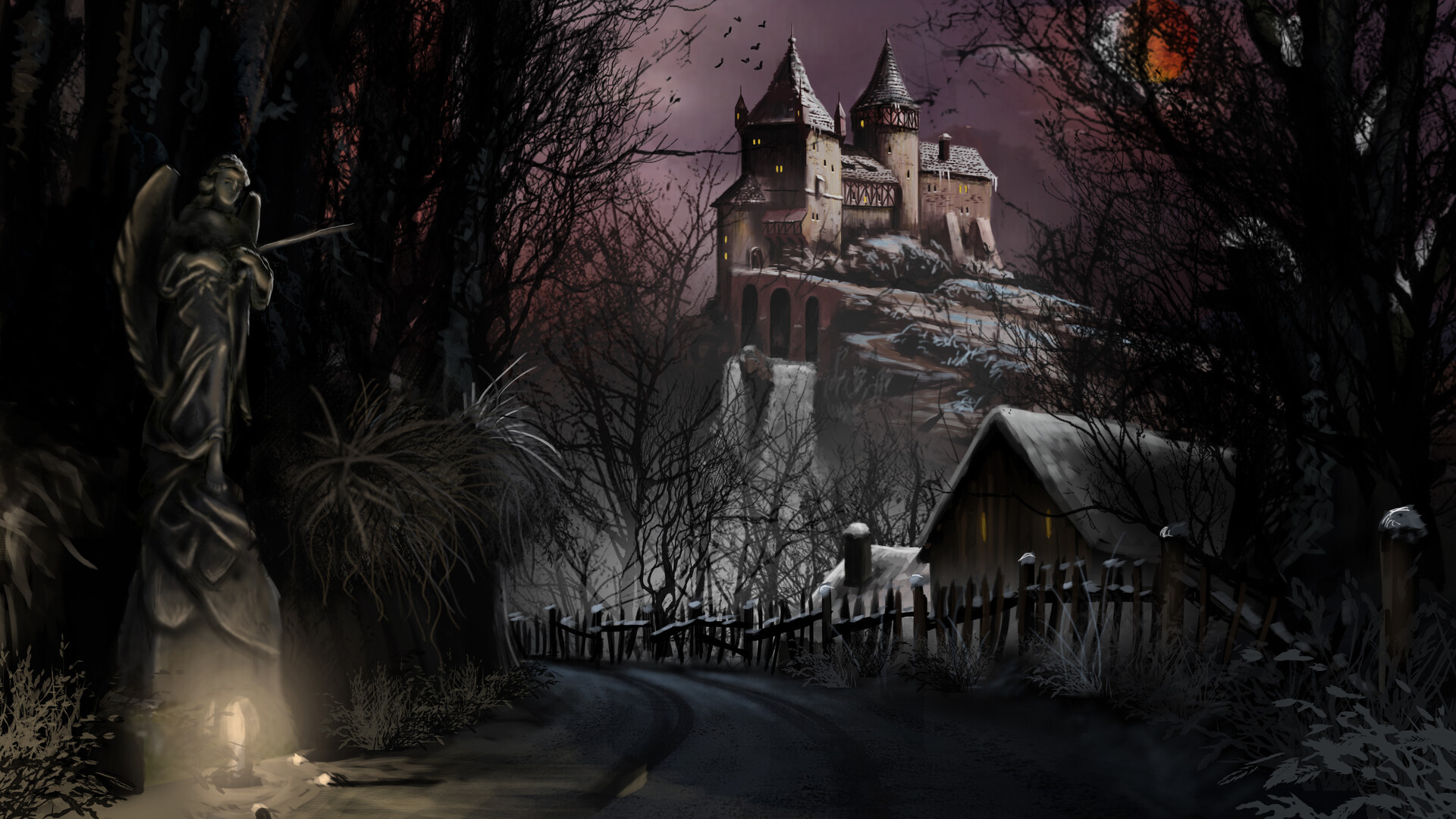 ArtStation - Dracula castle