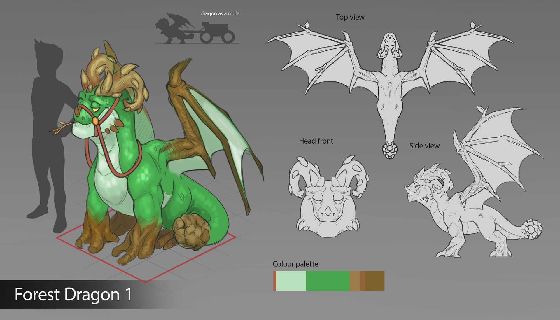 ArtStation - Dragons concept