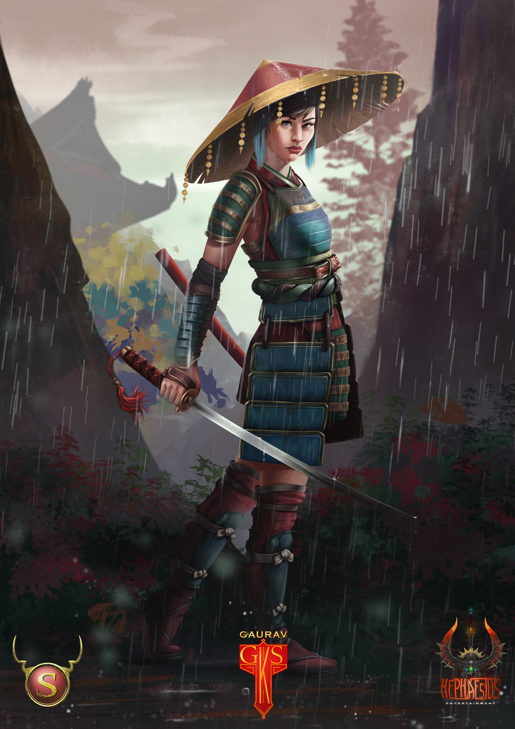 ArtStation - Samurai