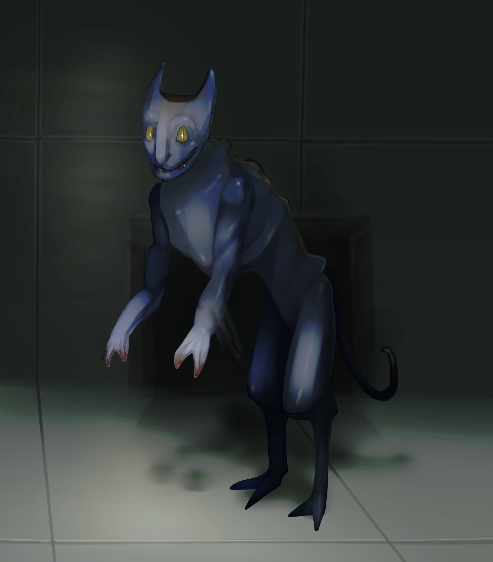 ArtStation - Alien Cat