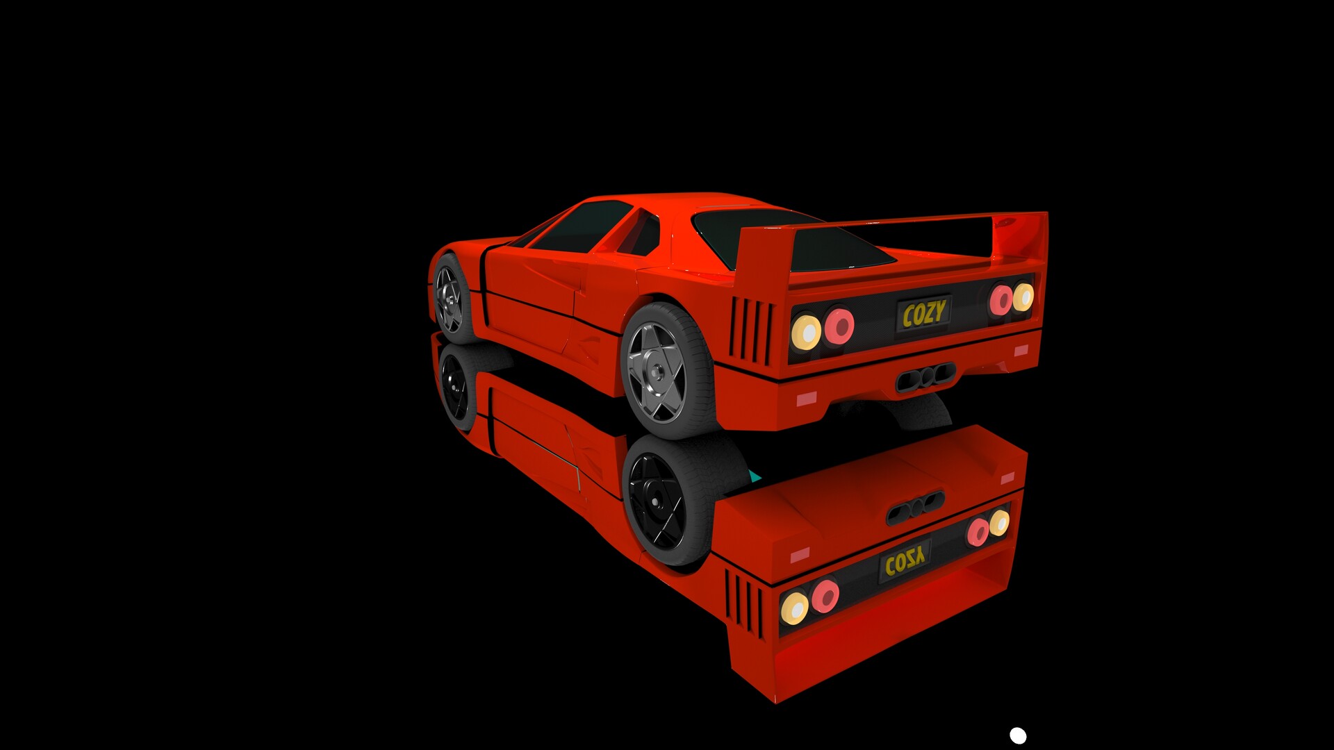 ArtStation - Ferrari F40 3D model