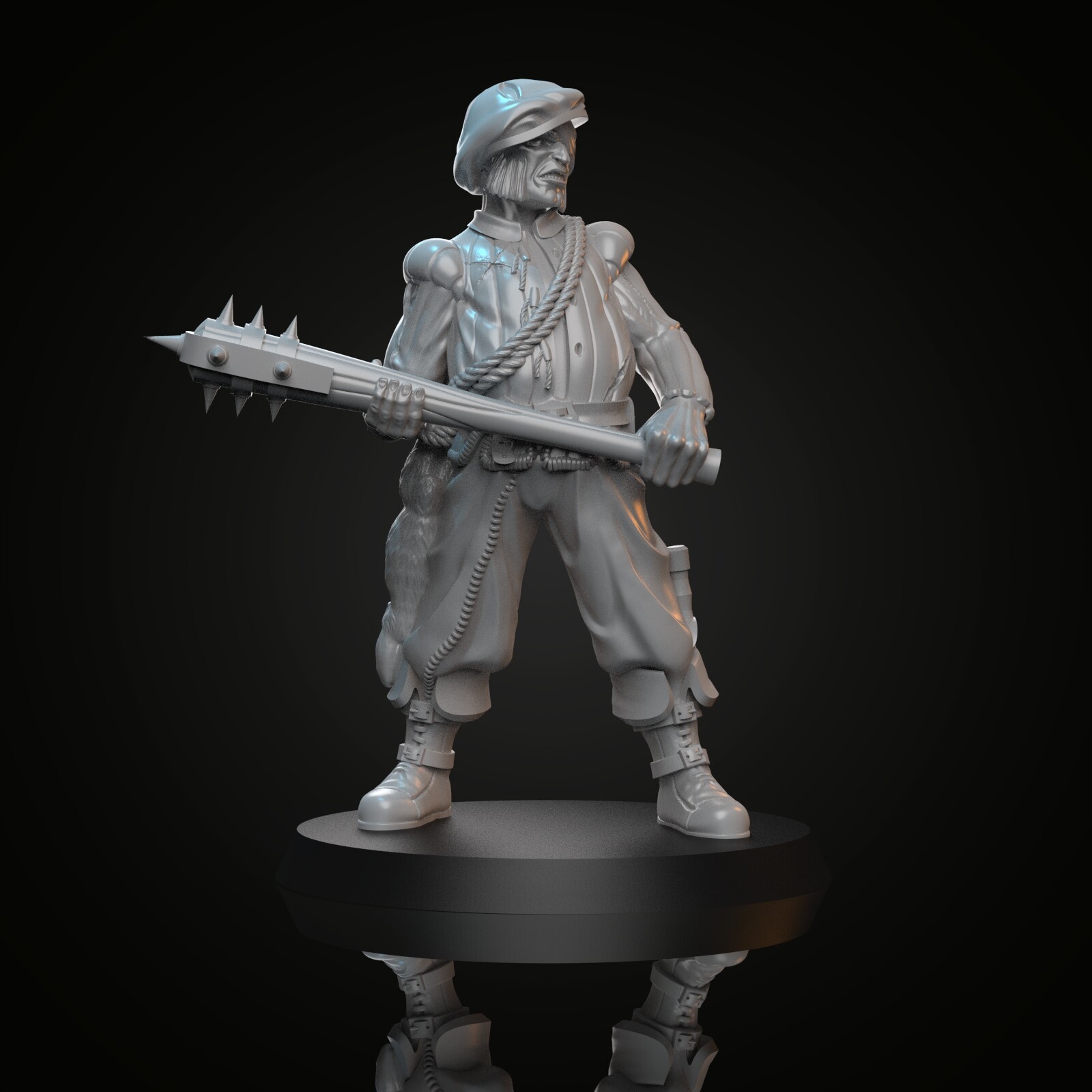 ArtStation - Bandit miniature