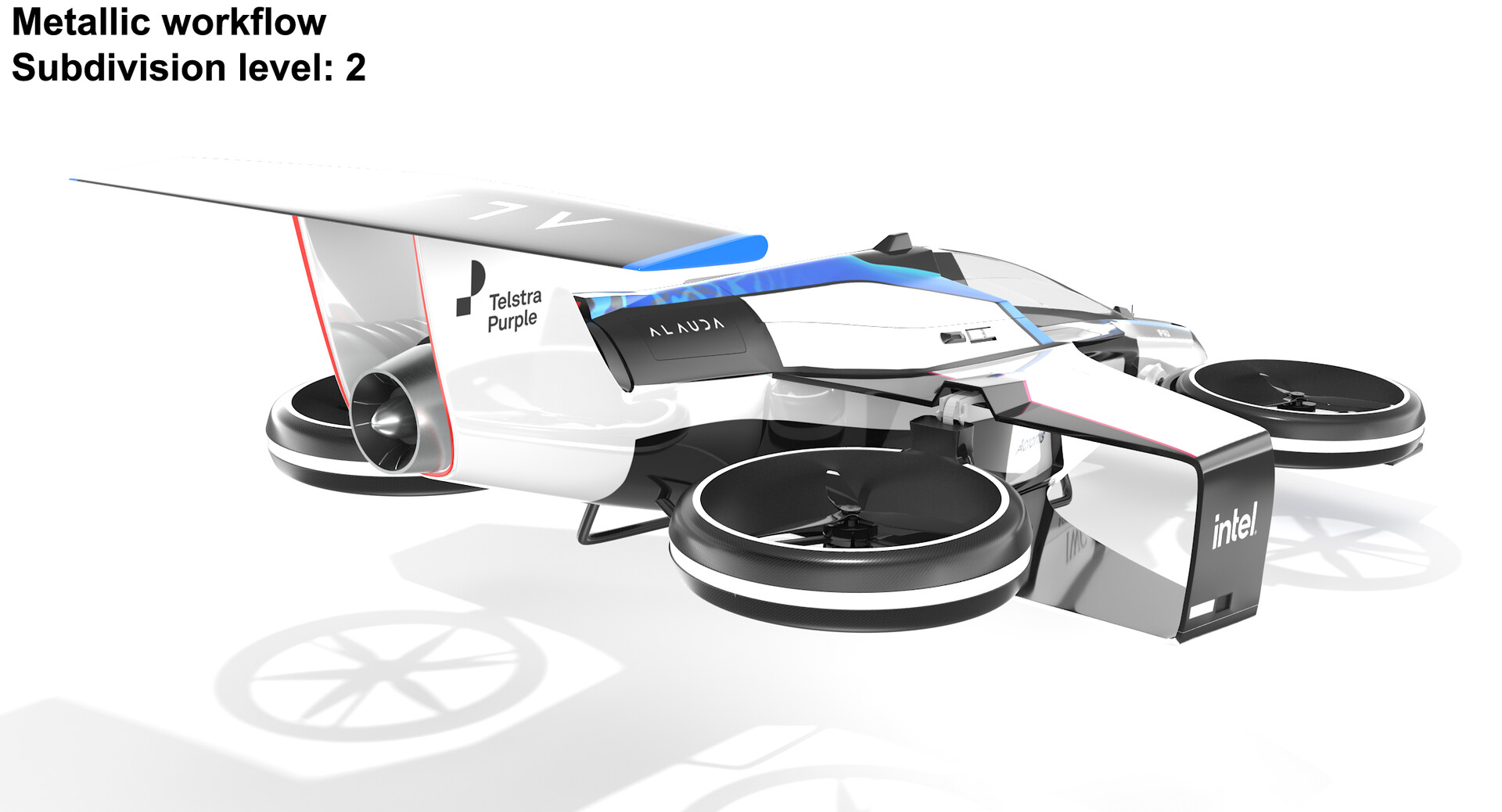 RaceArt by S_and_O - 3D model Electric Vertical TakeOff and Landing ...