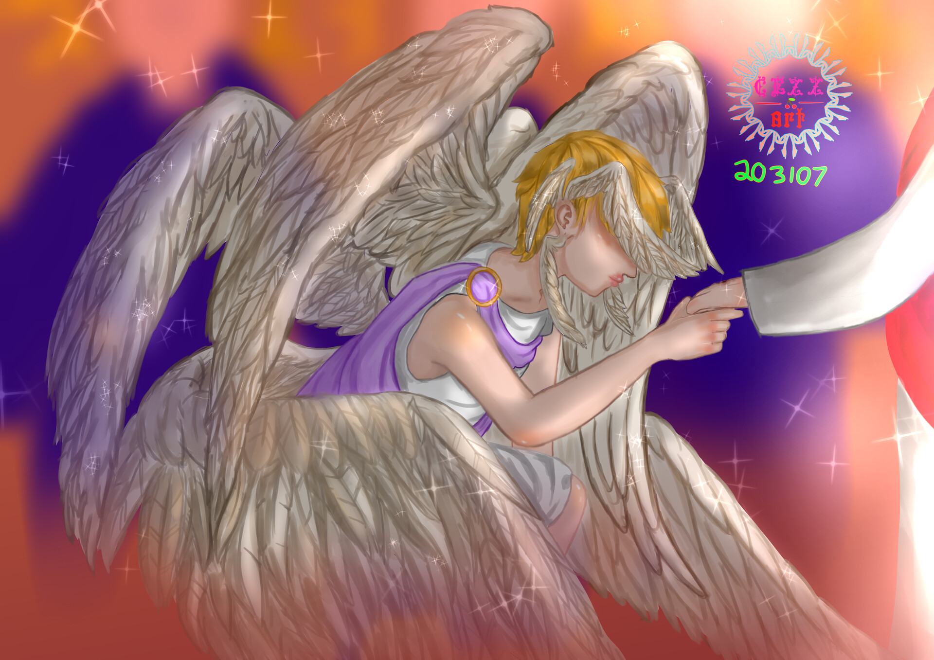 ArtStation - Seraphim but in human like