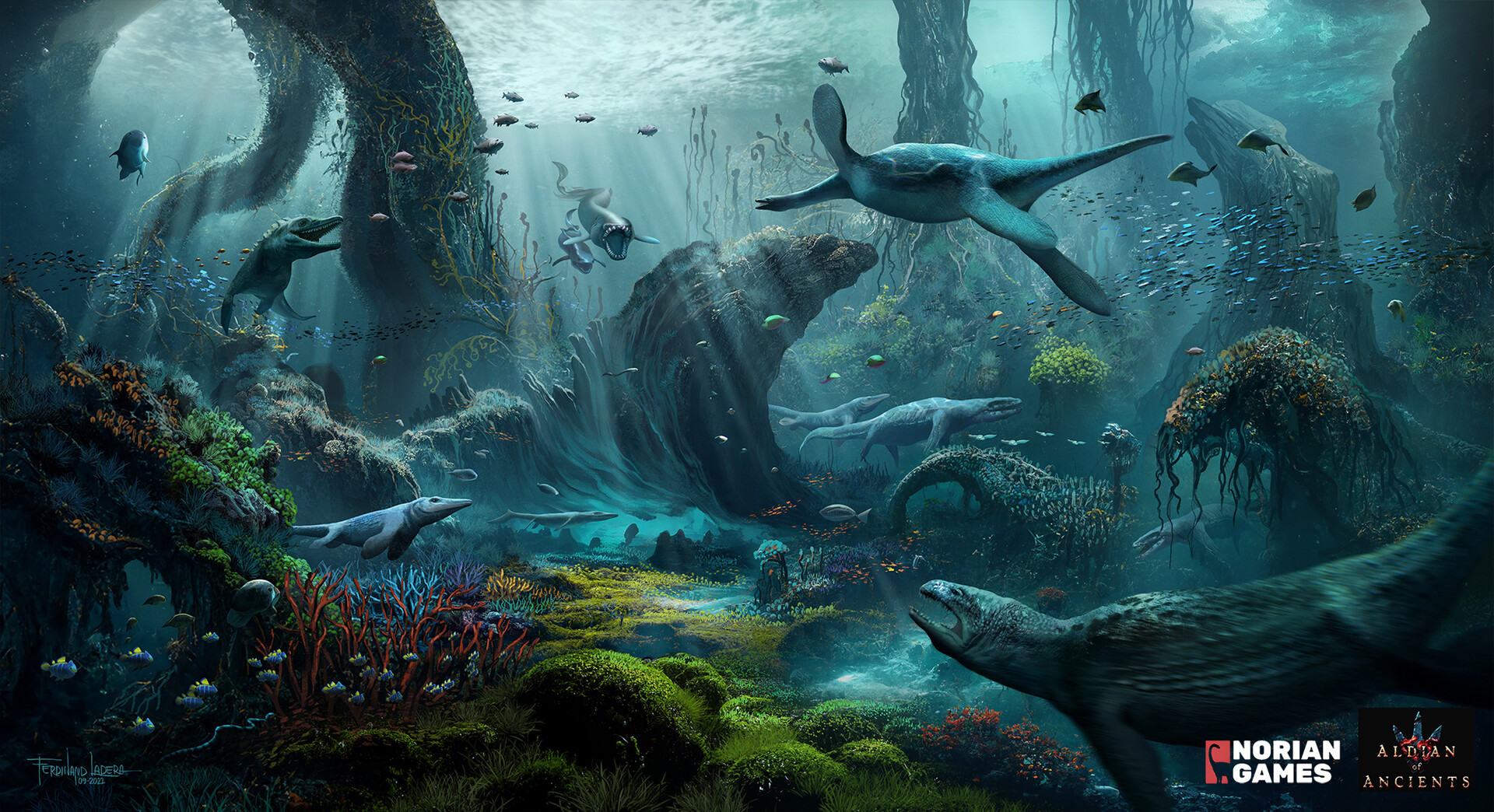 Ferdinand Ladera - Exploring the Mesozoic Seas