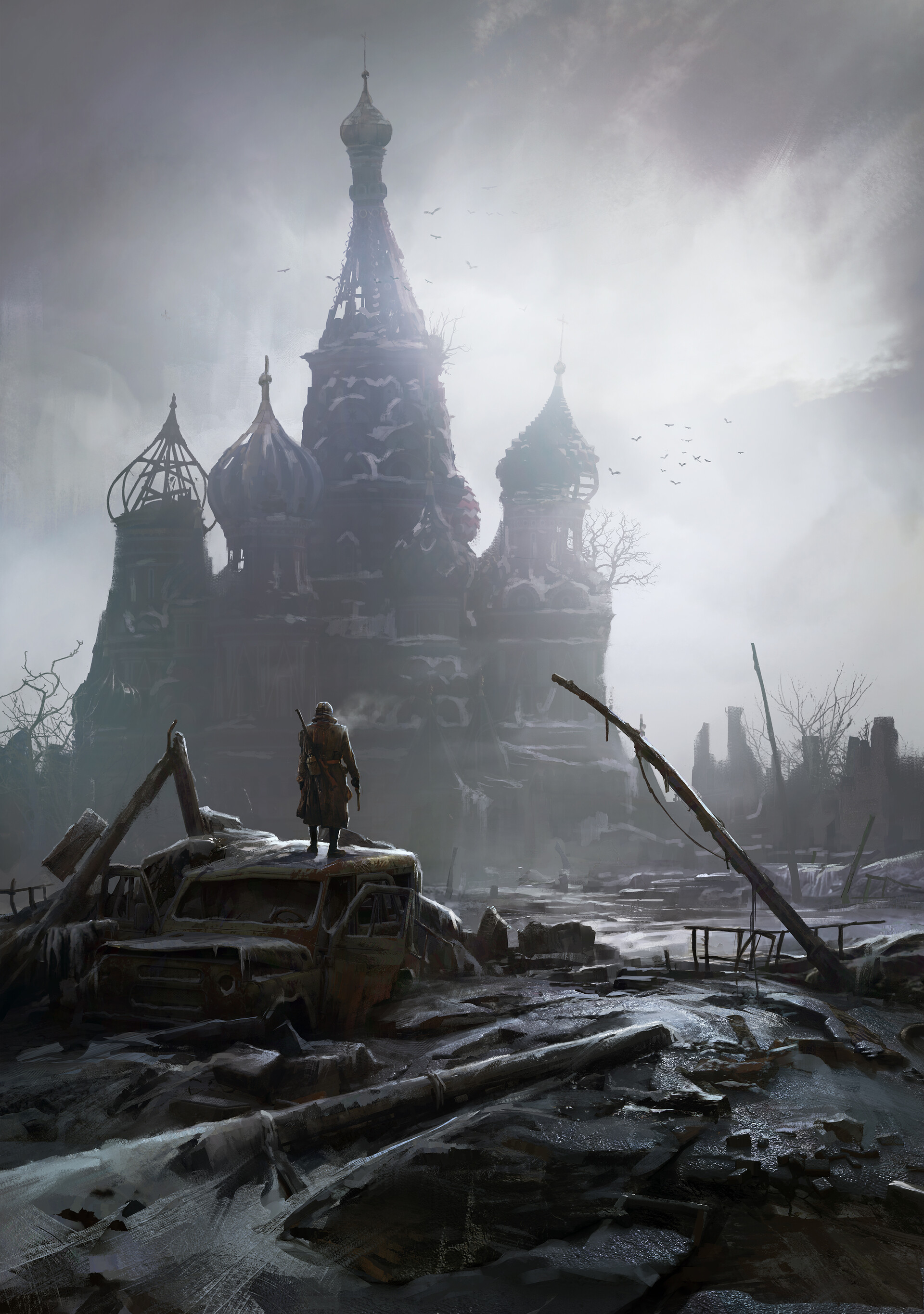 ArtStation - Metro 2033 illustration