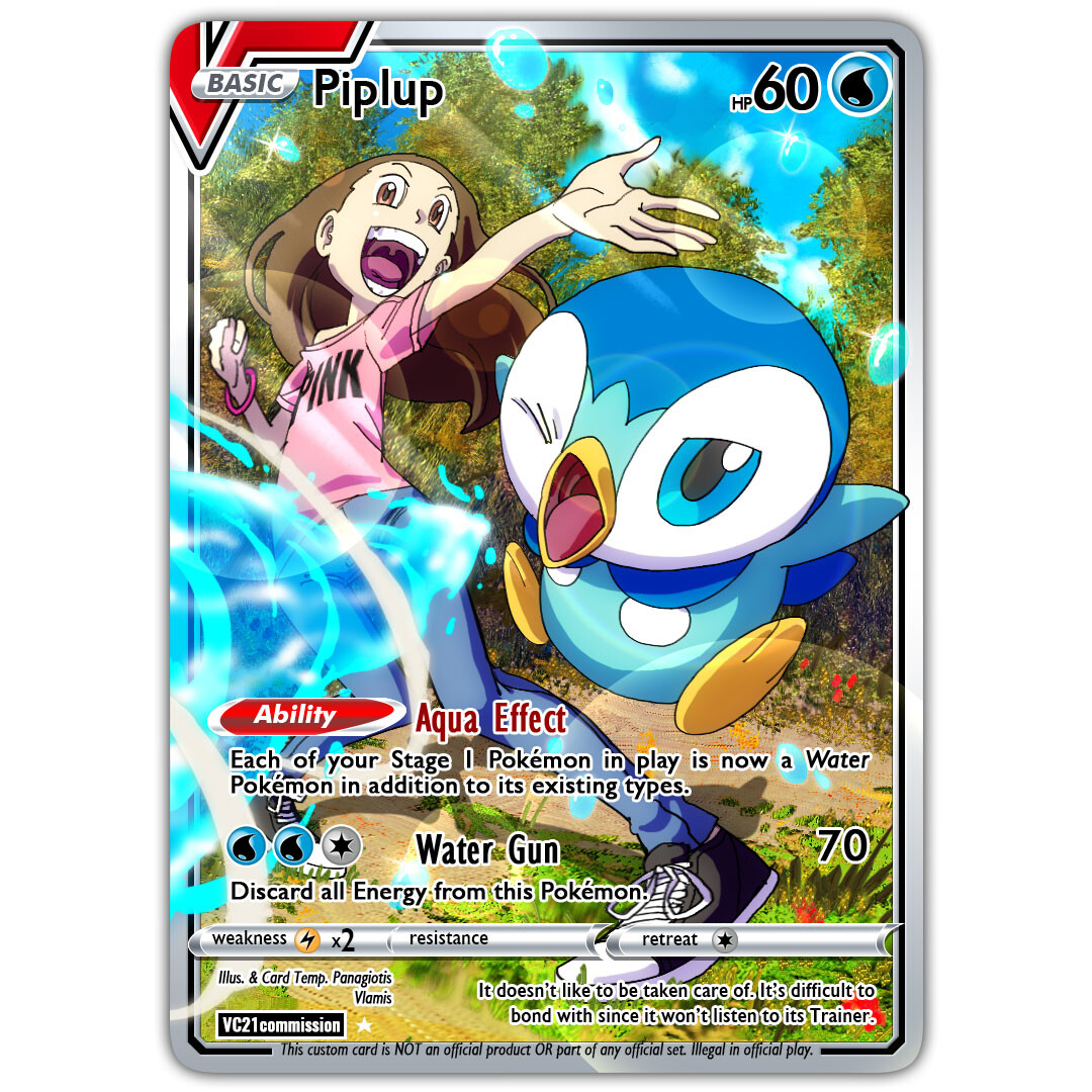 ArtStation - Custom Pokemon Trainer Card