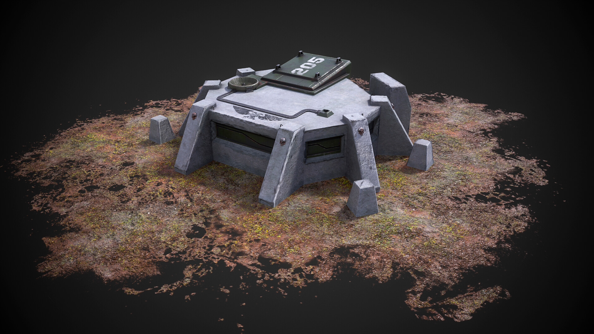 ArtStation - Astra Militarum (Imperial Guard) Barrack