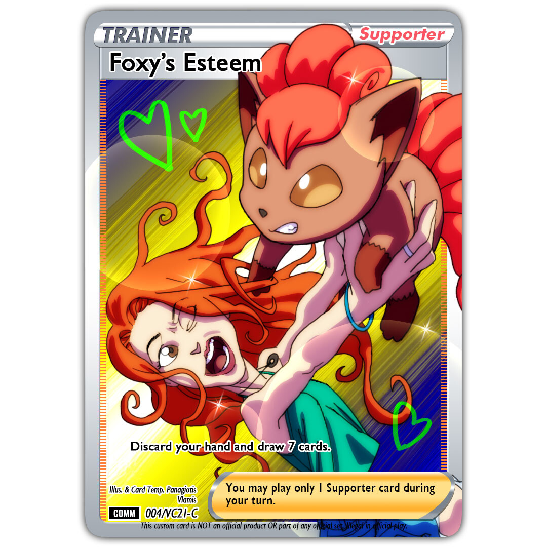 ArtStation - Custom Pokemon Trainer Card
