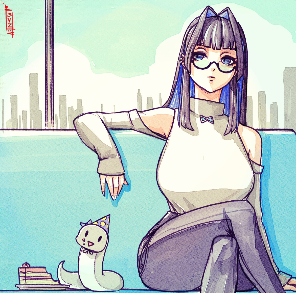 ArtStation - Casual Kronii