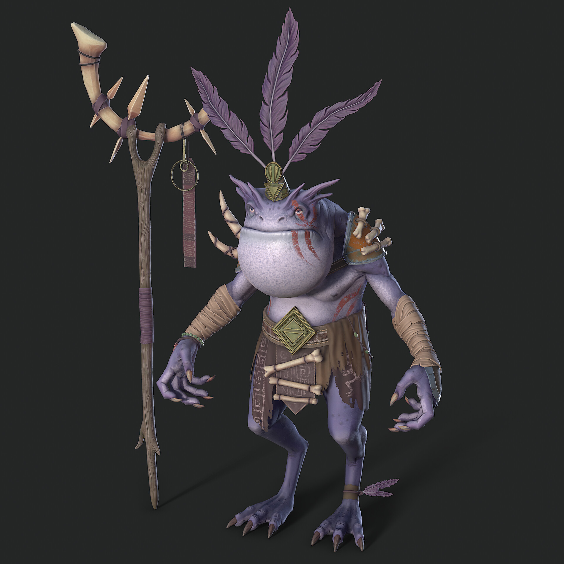 ArtStation - Frog Druid
