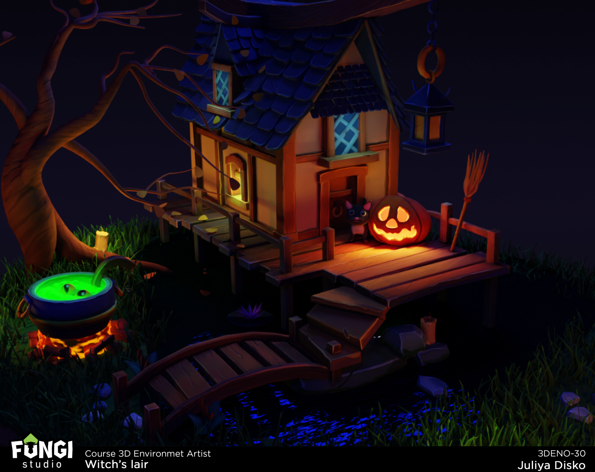 ArtStation - Witch's lair