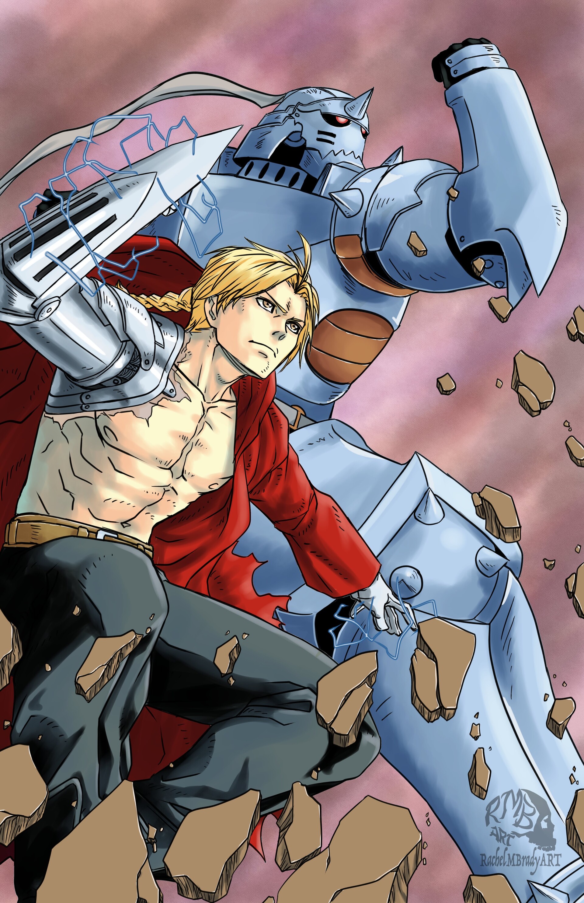 ArtStation - FMA Elric Brothers