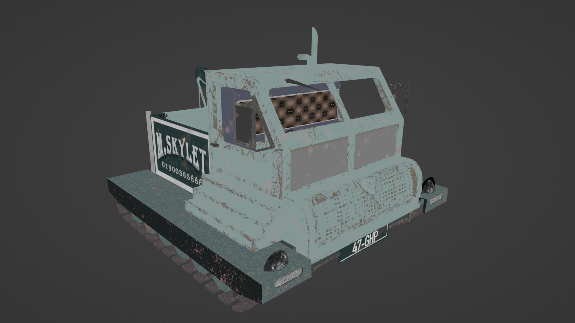 Matthew Hewitson - M.Skylet Tow truck