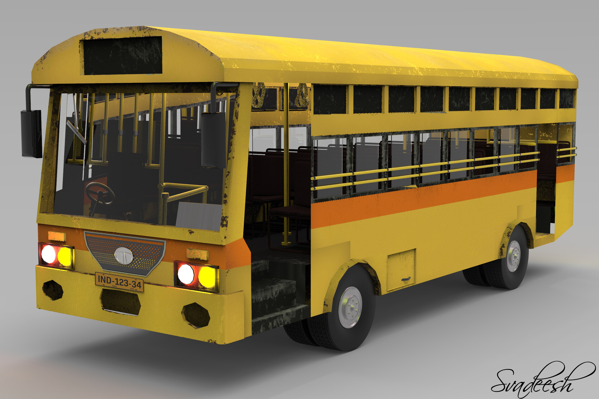 ArtStation - Bus