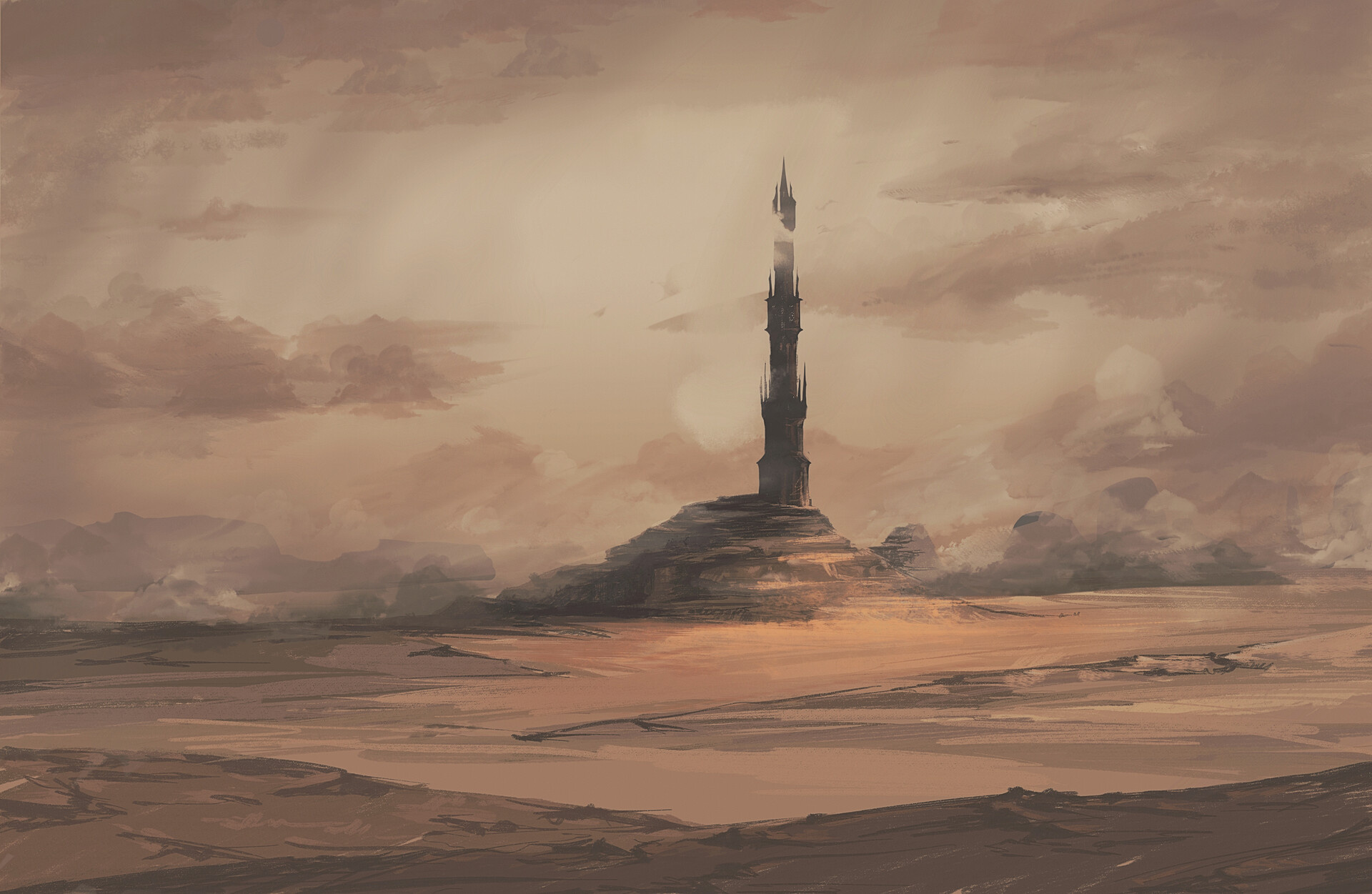 ArtStation - Dark Tower