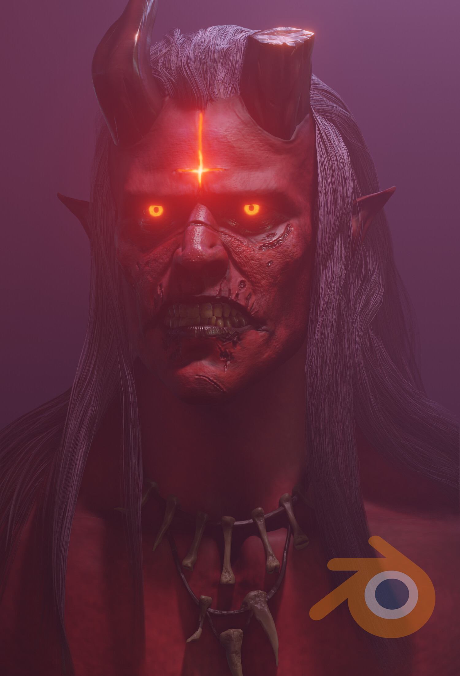 ArtStation - scary face