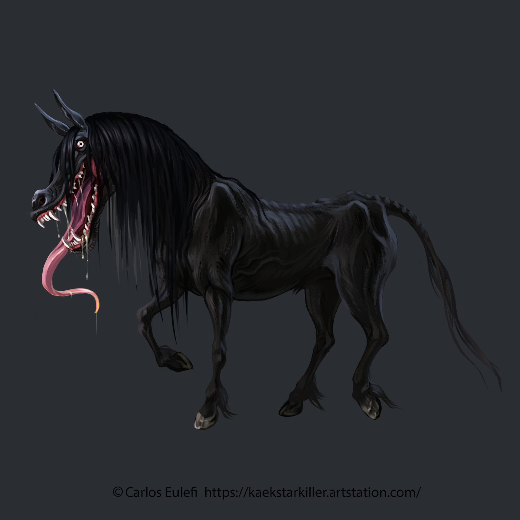 ArtStation - Eldritch Horse