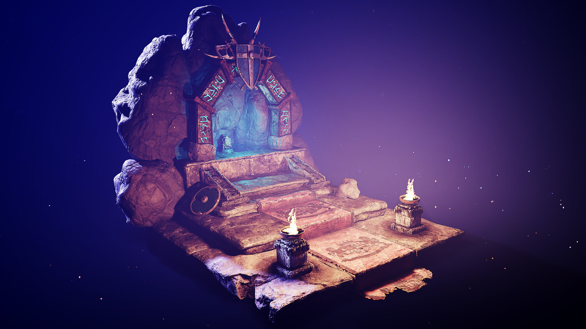 ArtStation - Obelisk as a place of power