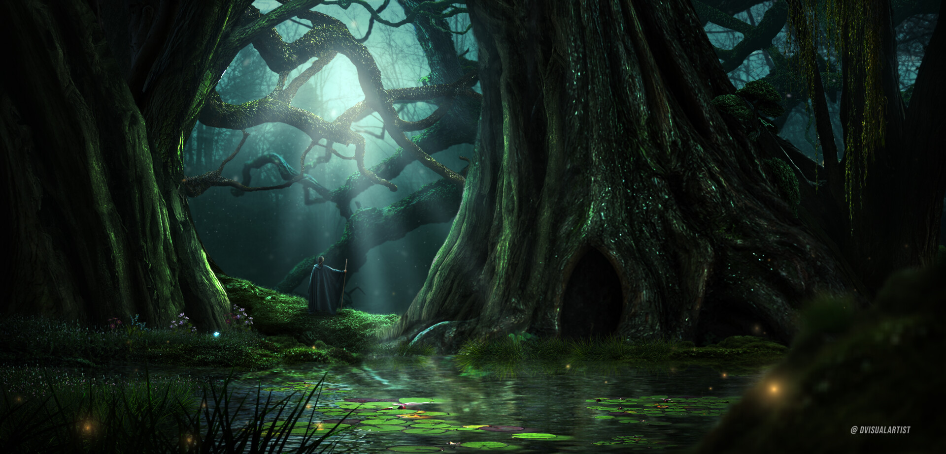 ArtStation - The Mystical Forest