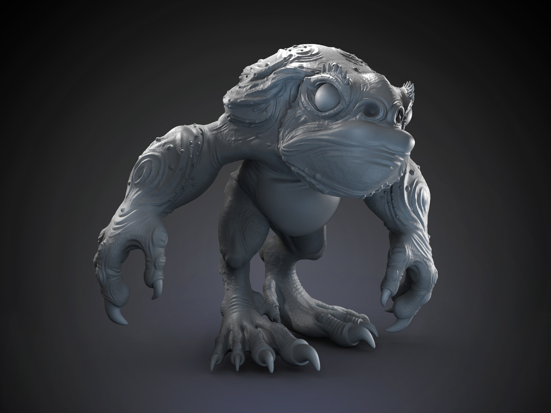 ArtStation - Anthropomorphic Frog