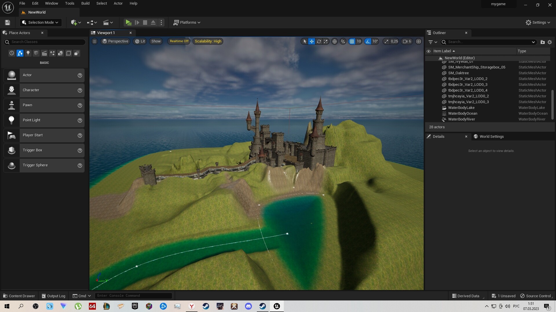ArtStation - Castle game