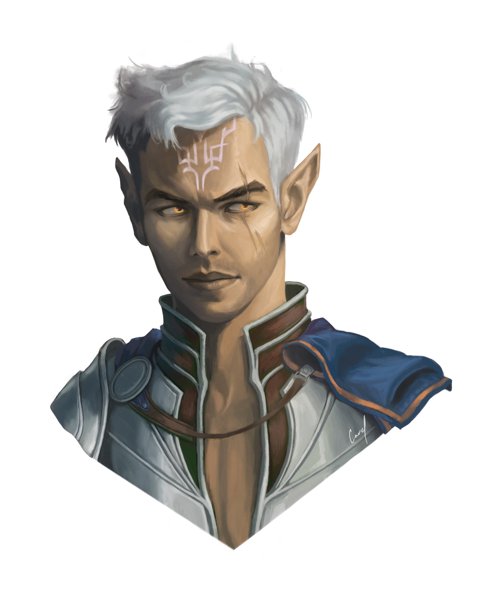 ArtStation - Elf Portrait