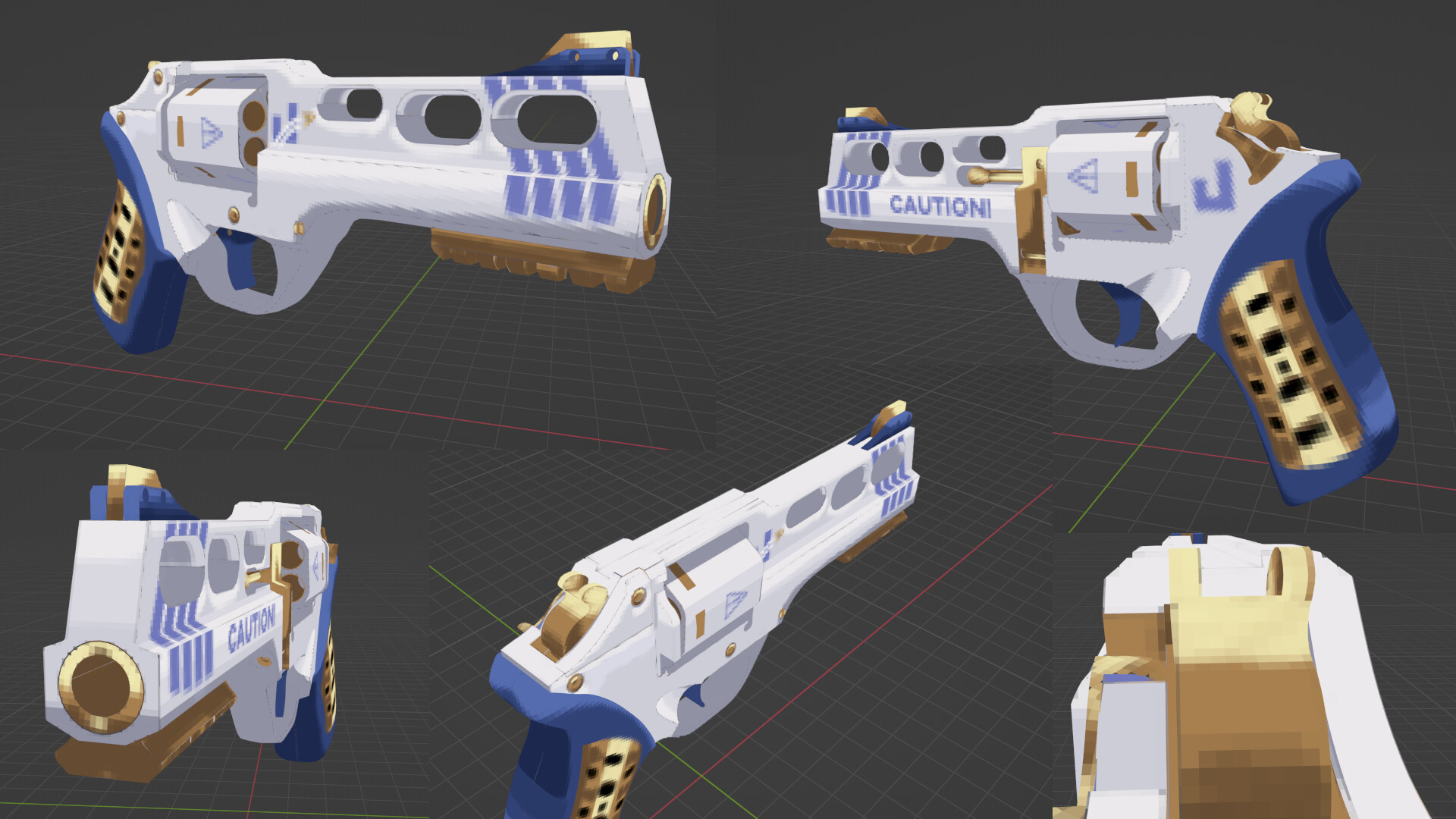 ArtStation - URATH - Chiappa Rhino: Space Walker Variant.