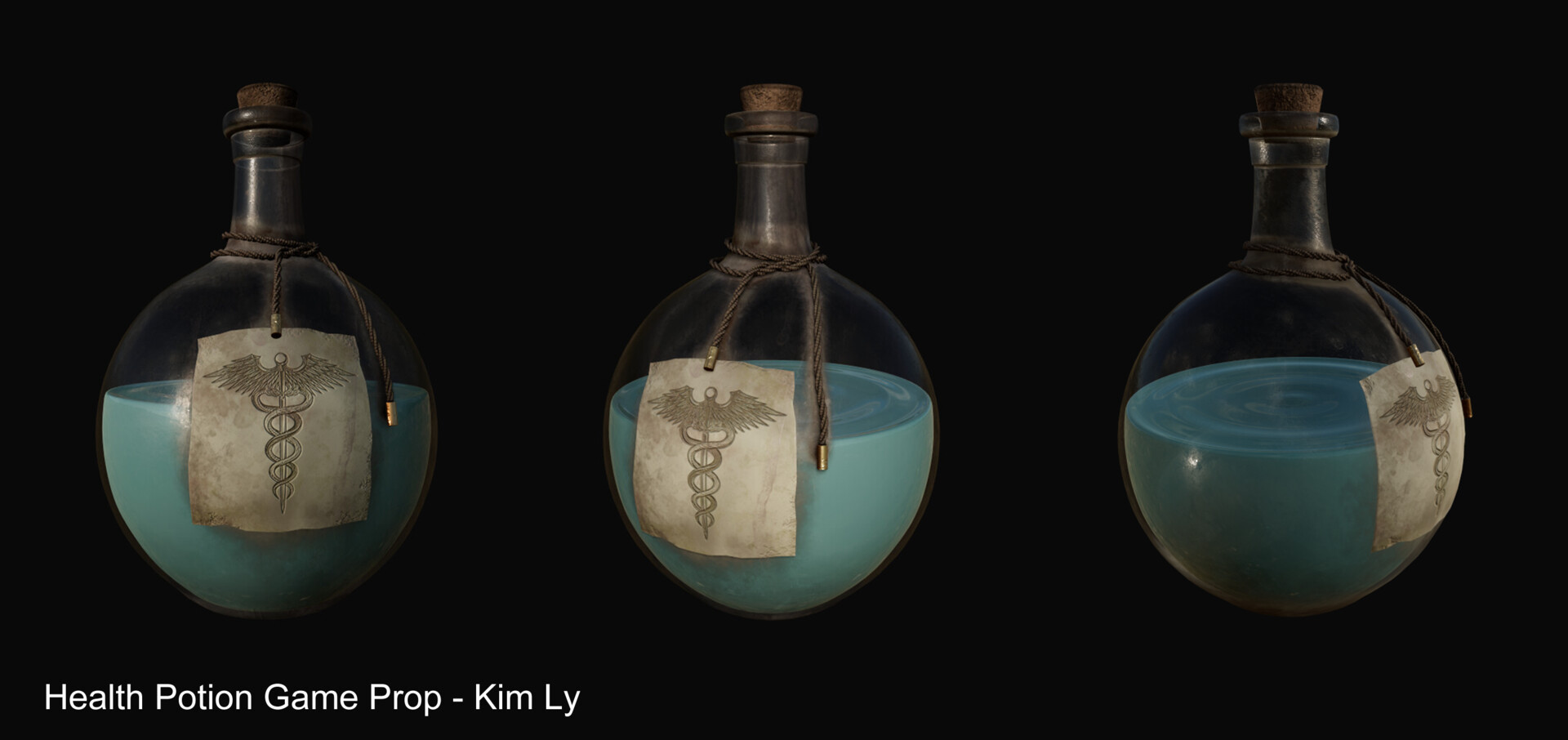 ArtStation - Health Potion Game Prop