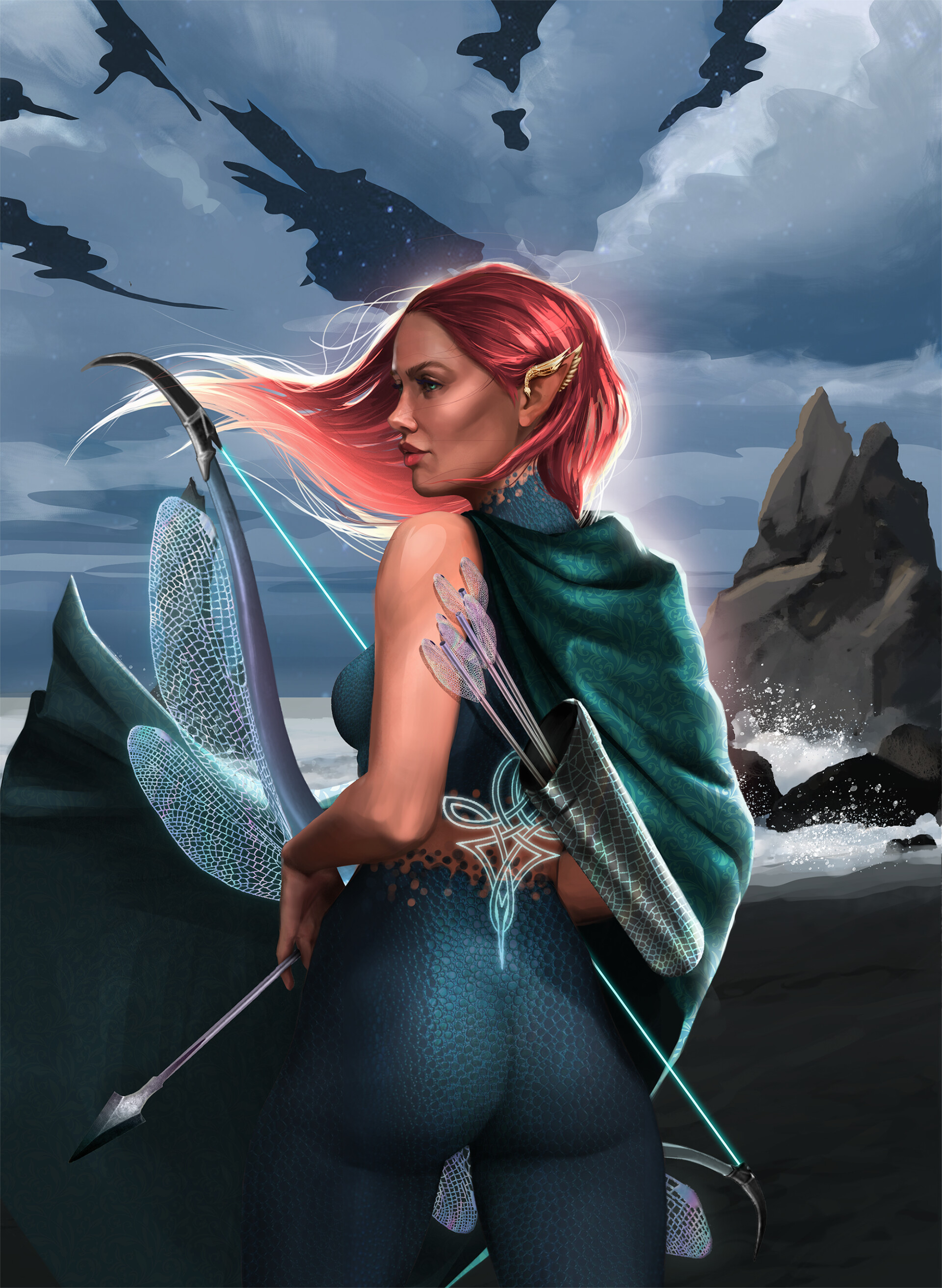 ArtStation - Elf warrior