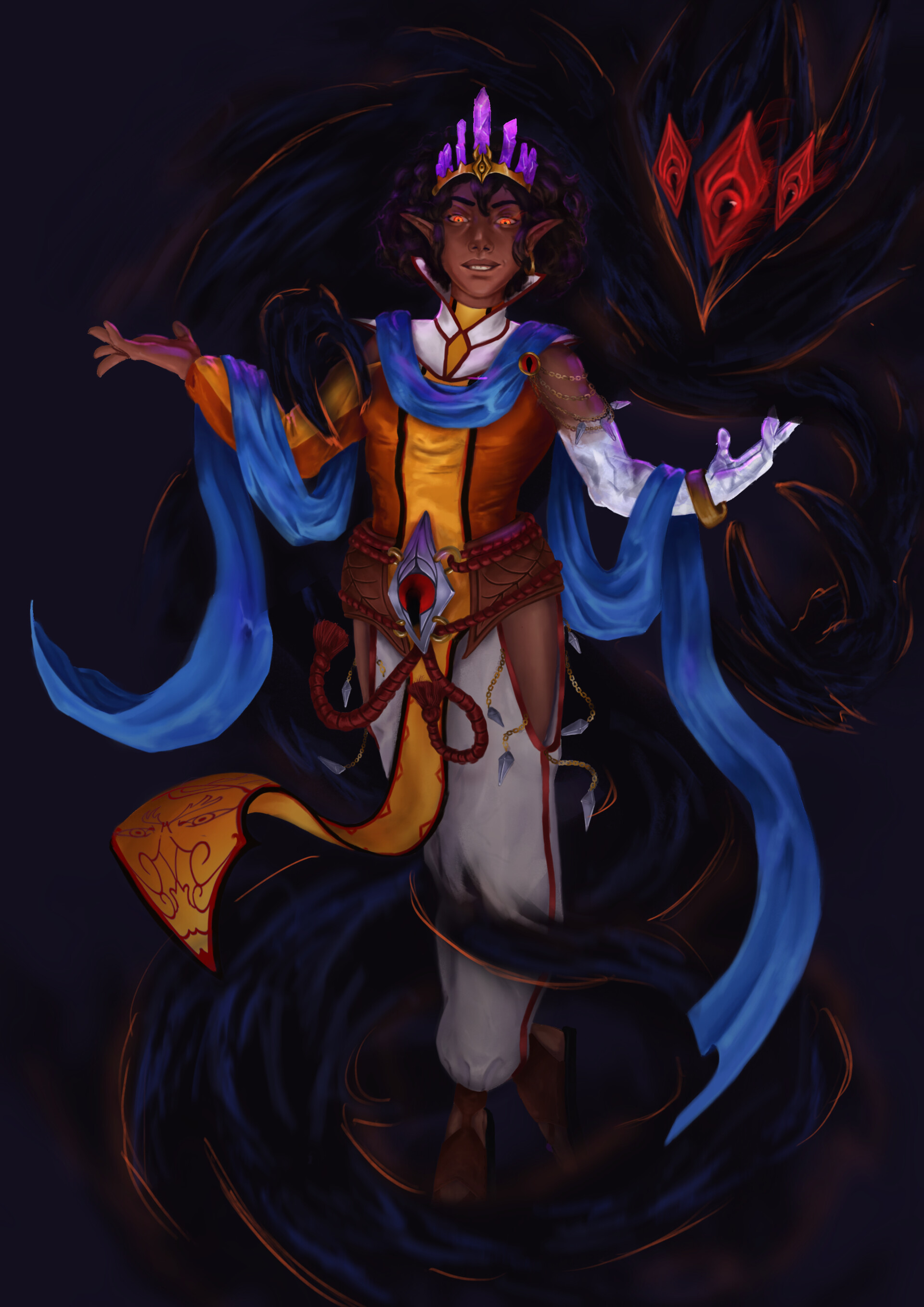 ArtStation - Queen and Shadow