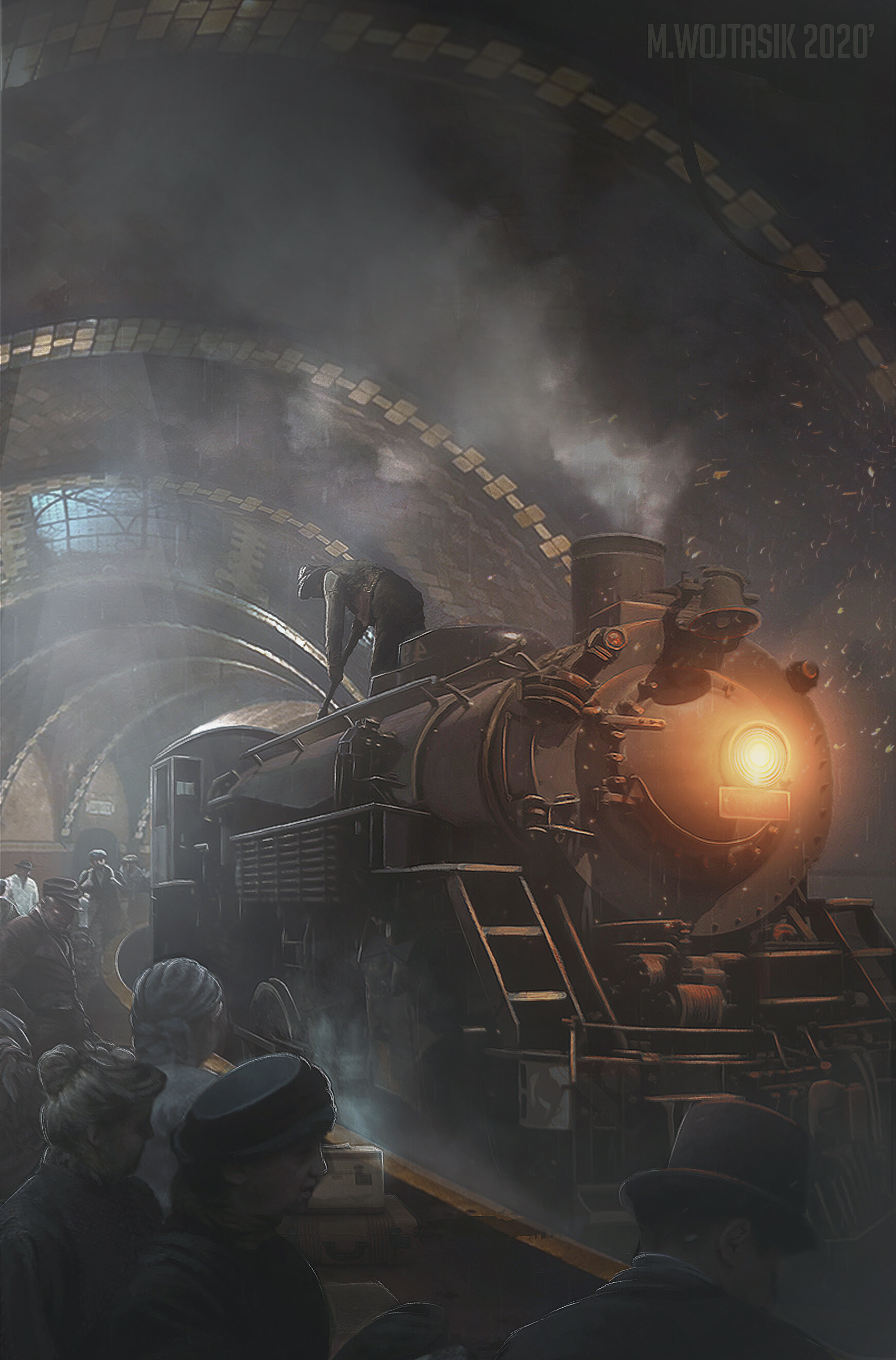 ArtStation - London Underground | First Subway