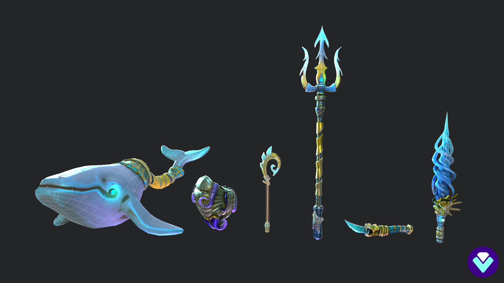 ArtStation - Atlantis weapons