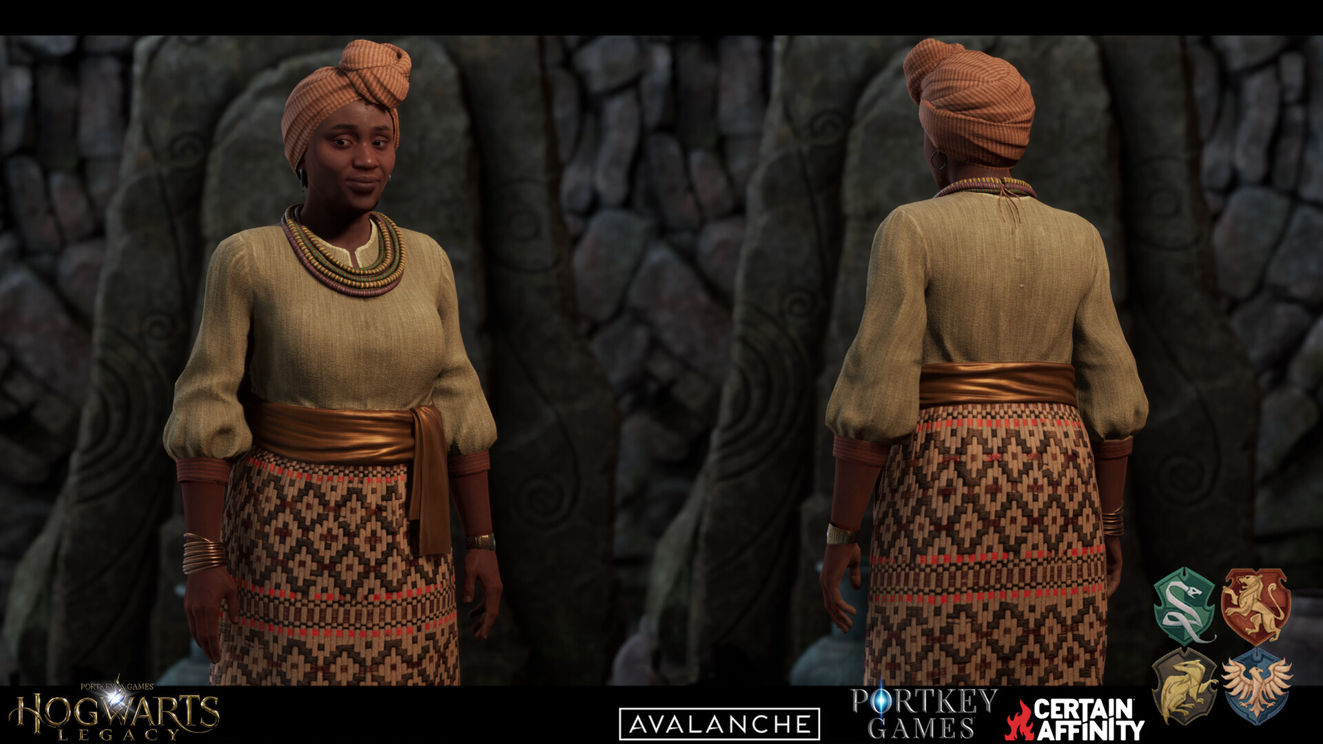 Matthew Kean - Hogwarts Legacy | Professors Onai and Howen