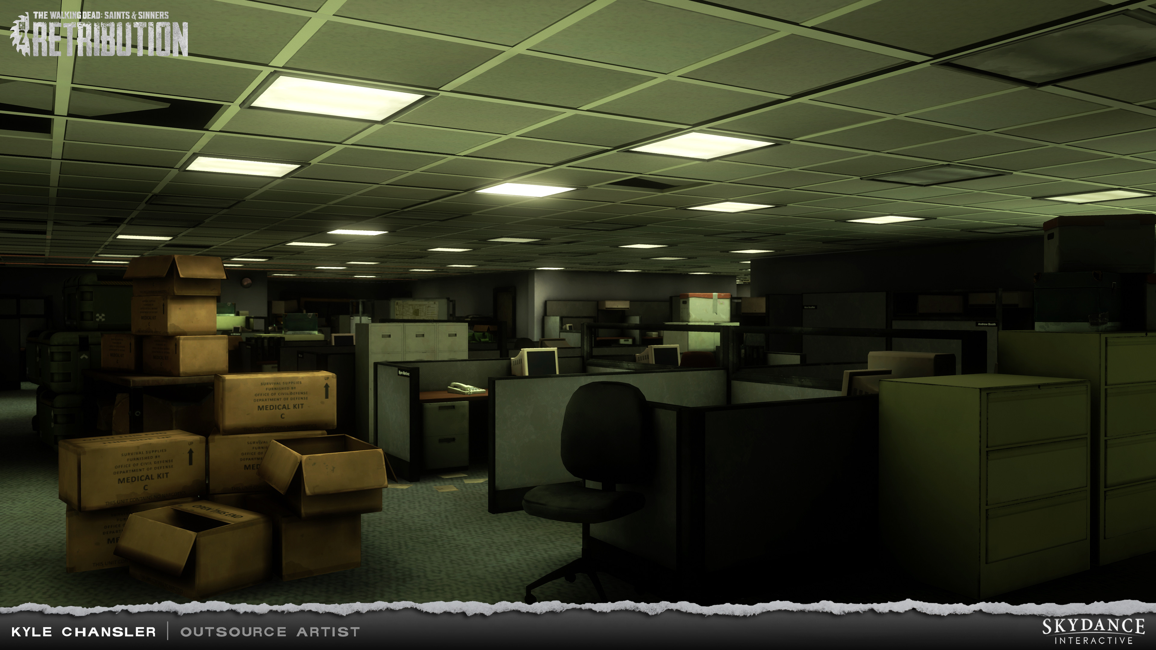 Kyle Chansler - TWD: Saints and Sinners Chapter 2 - The Tower