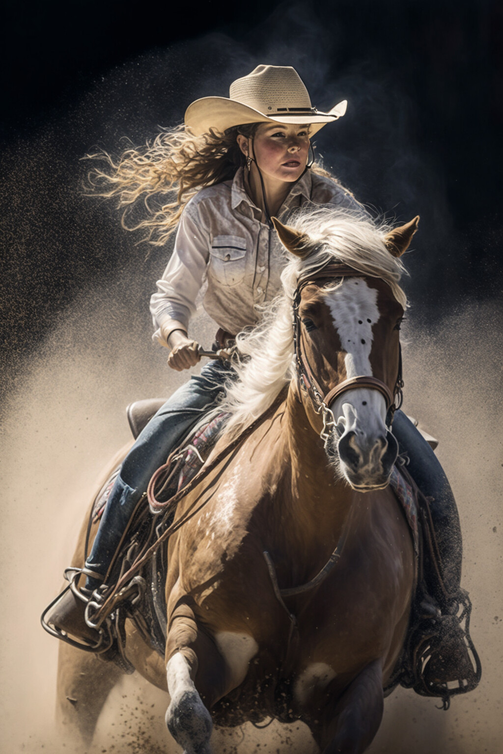 ArtStation - The Woman and Her Horse