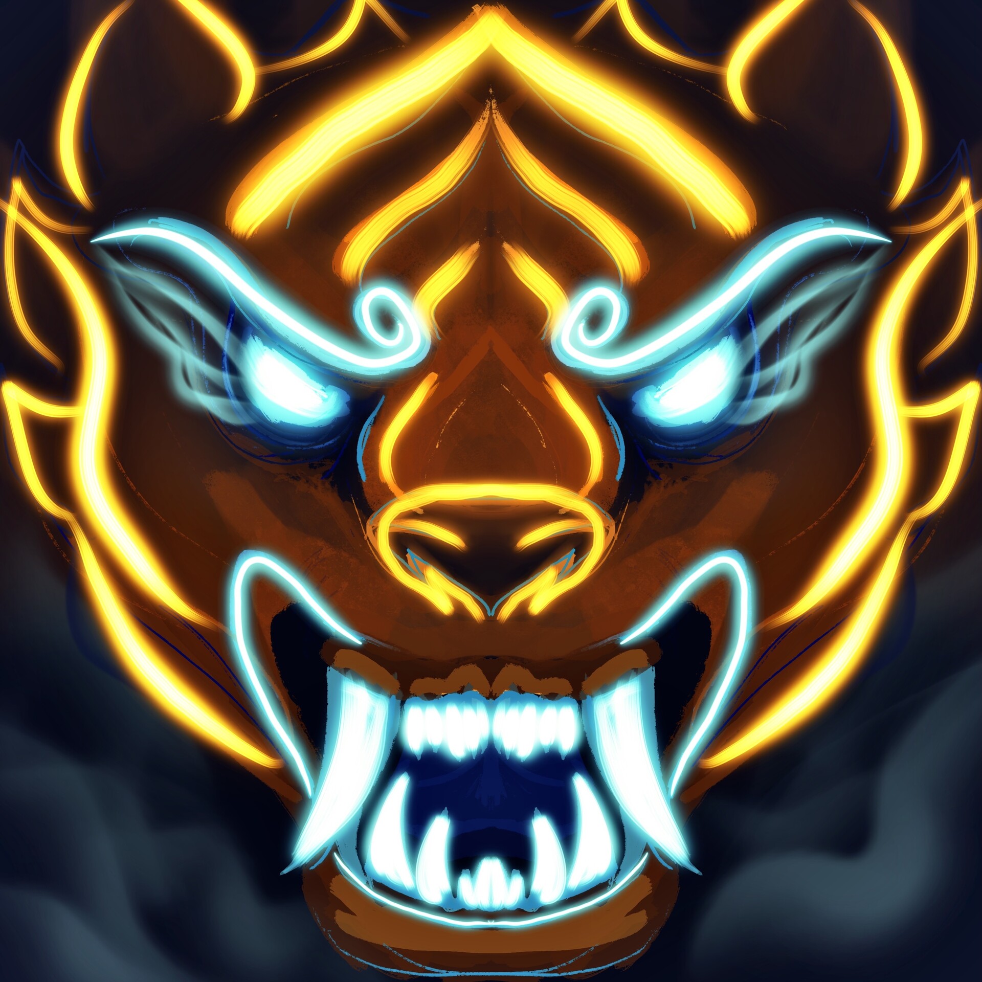 ArtStation - Creature profile picture redraw