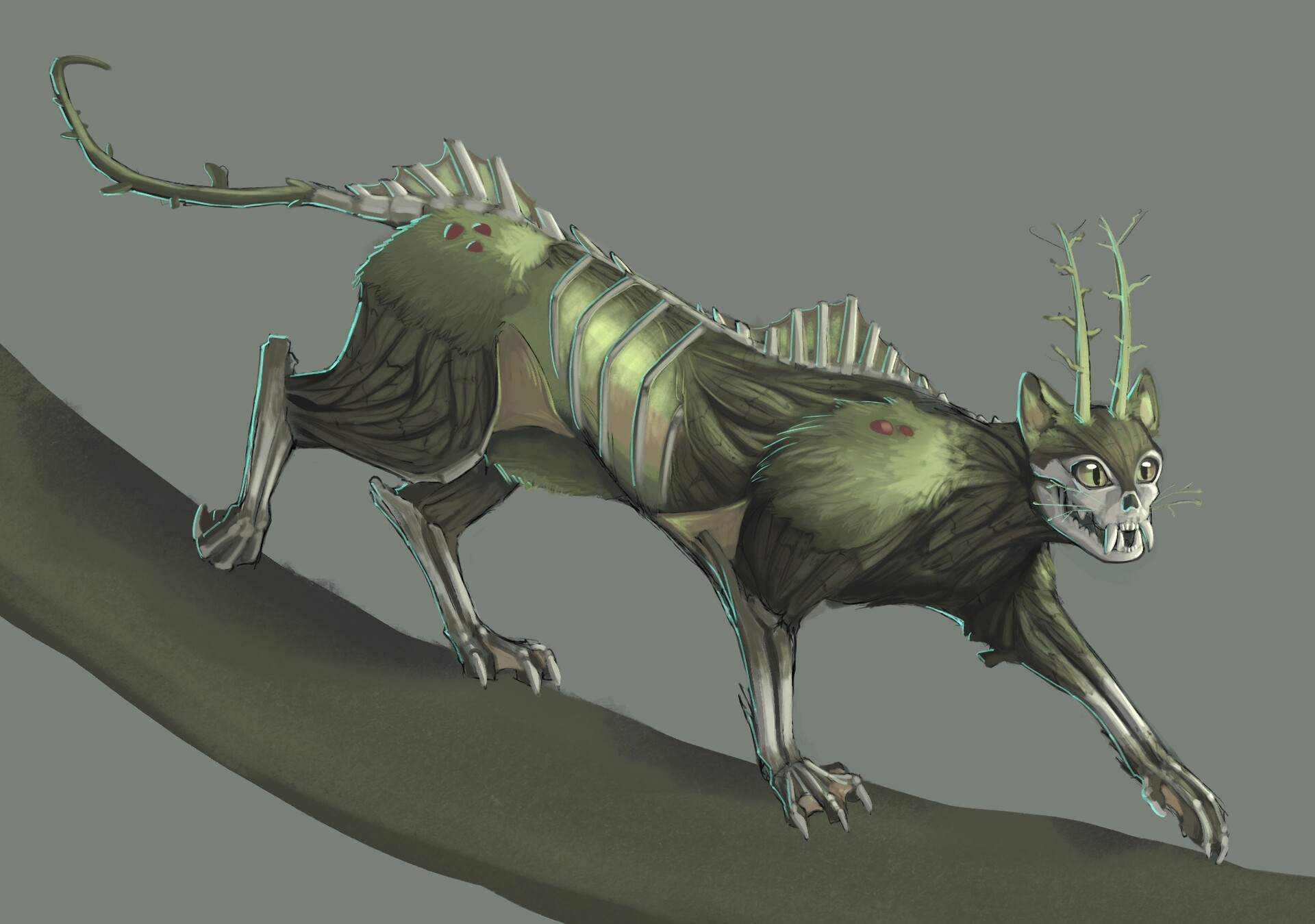 ArtStation - Swamp Cat Concept