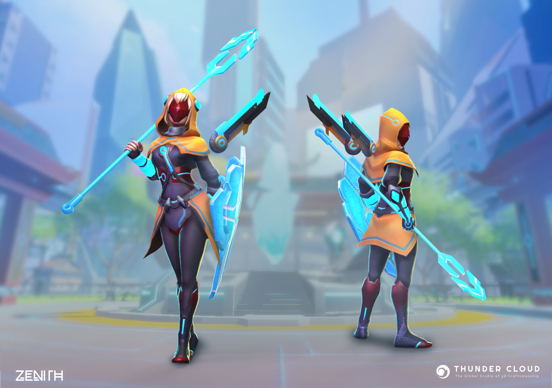 Thunder Cloud Studio - Zenith: The Last City - Characters Showcase